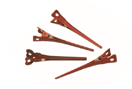 Red Aluminum Hair Clips – SHE Hair Extension Usa